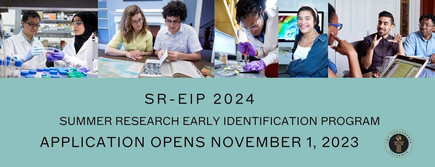 Summer Research Early Identification Program | The Leadership Alliance